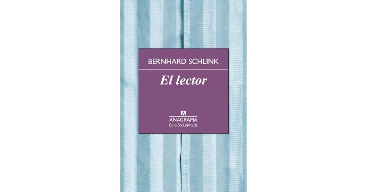 El lector by Bernhard Schlink
