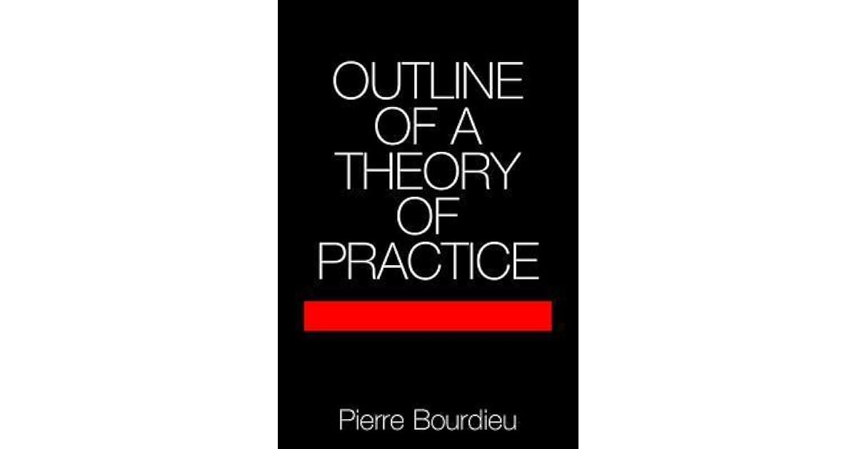 Outline of a Theory of Practice by Pierre Bourdieu