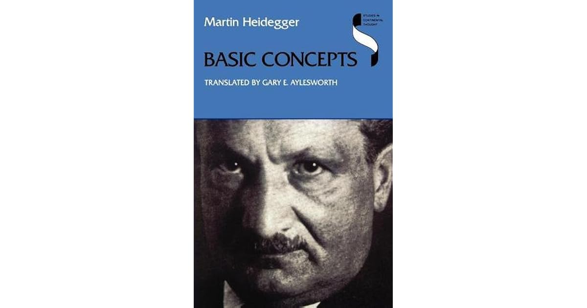 Basic Concepts by Martin Heidegger