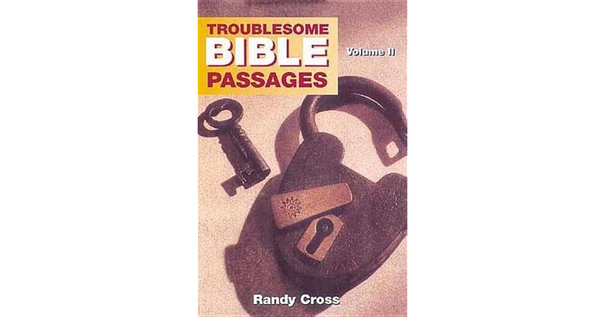 Troublesome Bible Passages Volume 2 Student by Randy Cross