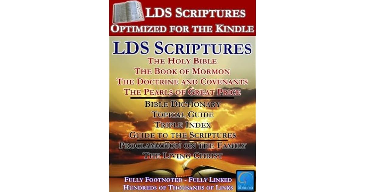 LDS Scriptures - Complete LDS Standard Works with Footnotes - over ...