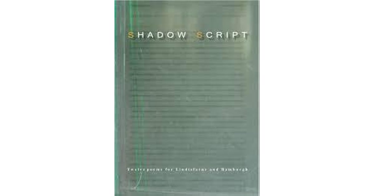 Shadow Script: Twelve Poems for Lindisfarne and Bamburgh by Colette Bryce