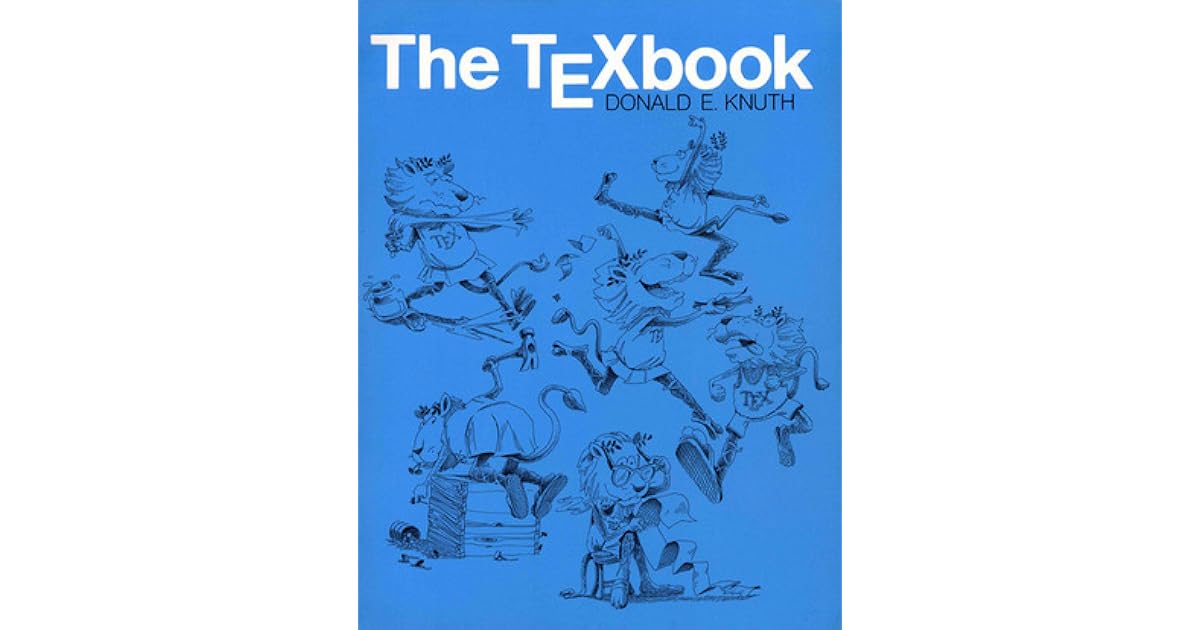 The TeXBook by Donald Ervin Knuth