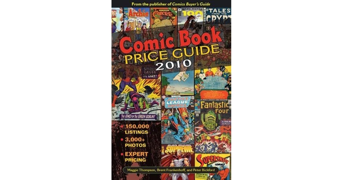 Comic Book Price Guide by Brent Frankenhoff