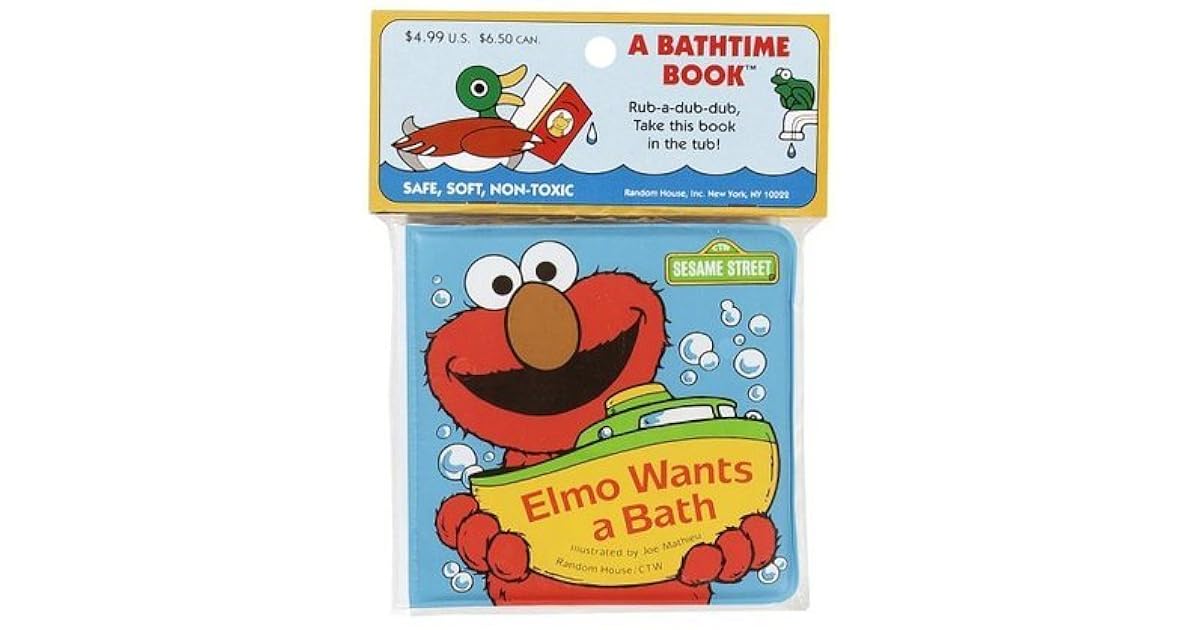Elmo Wants a Bath by Joe Mathieu