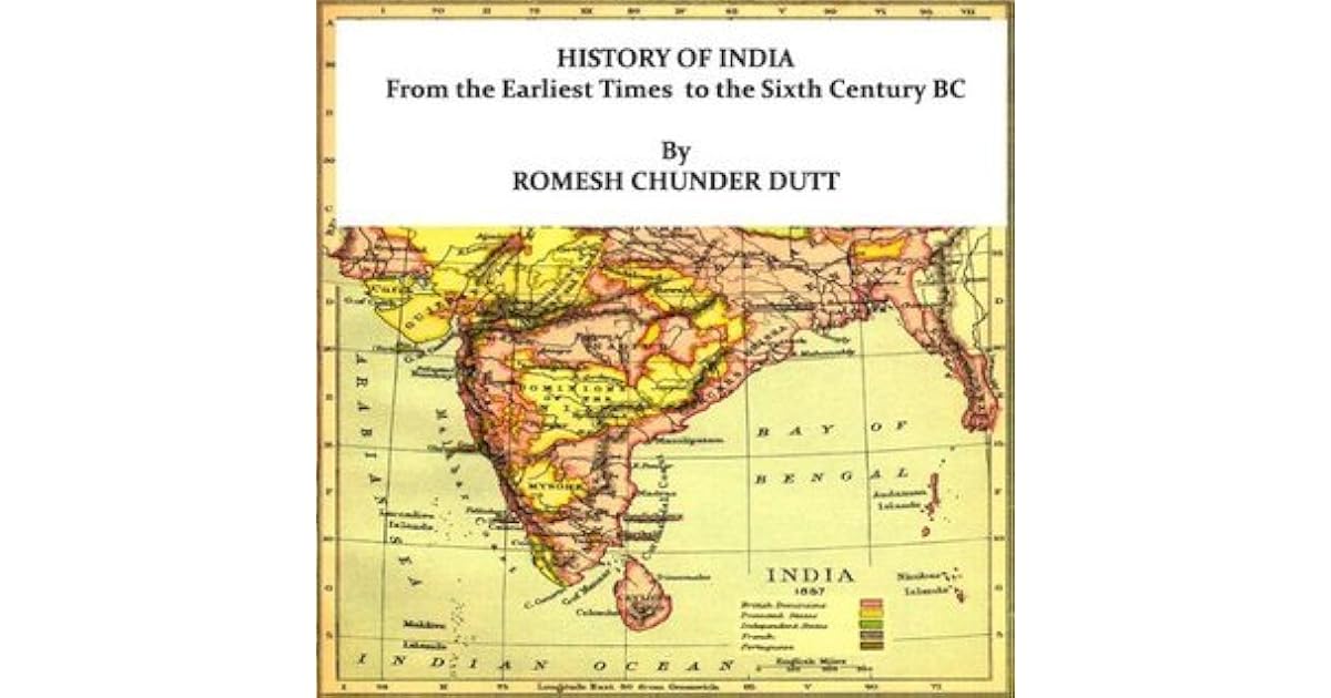 HISTORY OF INDIA From the Earliest Times to the Sixth Century BC by ...