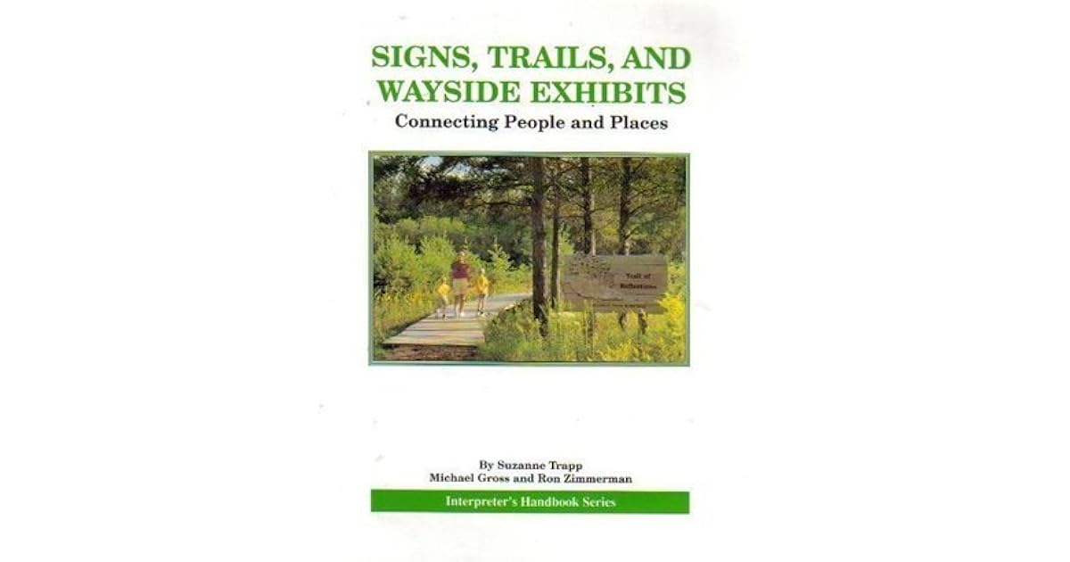 Signs, Trails, and Wayside Exhibits: Connecting People and Places by ...