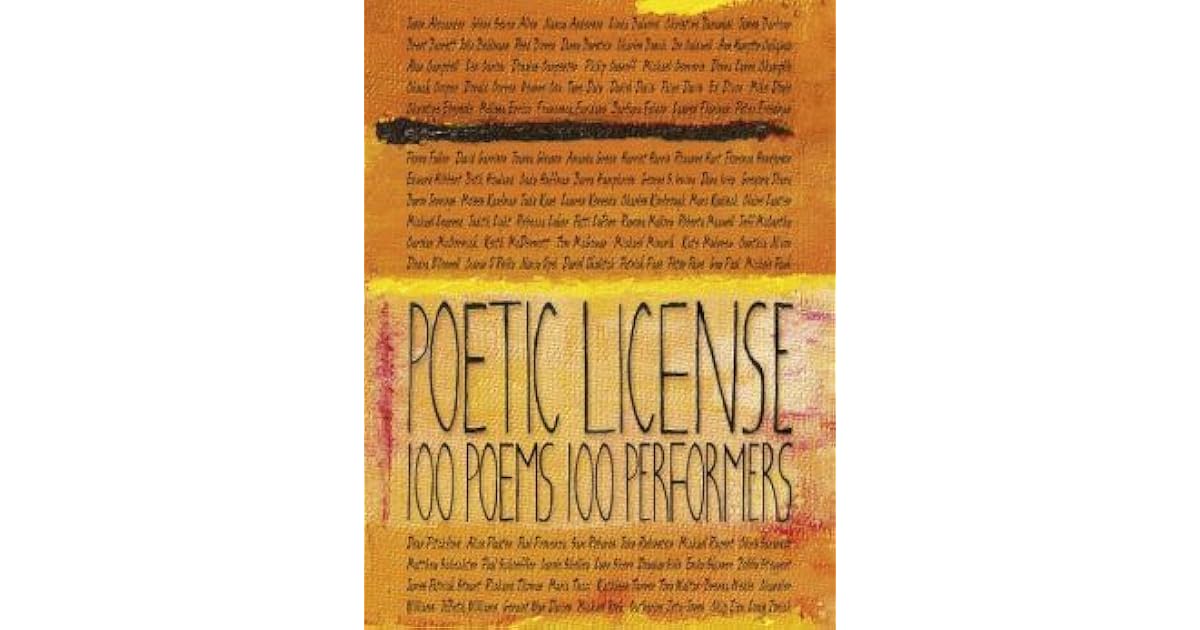 Poetic License 100 Poems by A.A. Milne