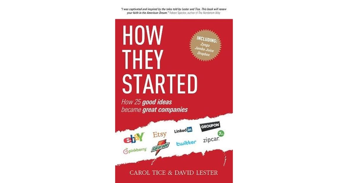 How They Started by David Lester