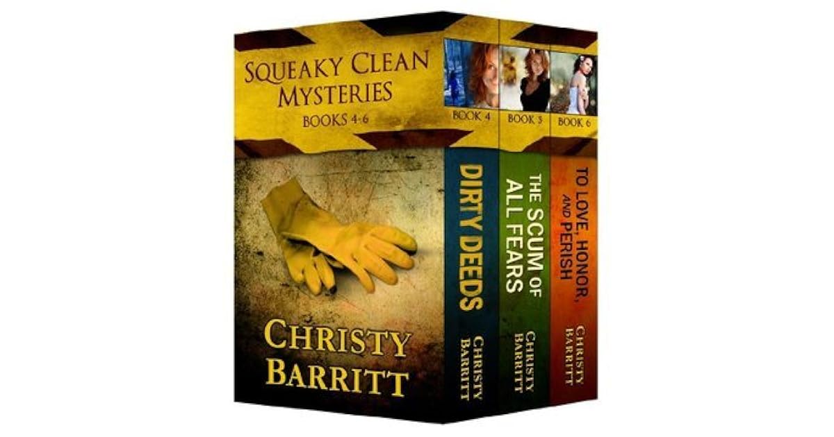 Squeaky Clean Mysteries, #4-6 by Christy Barritt