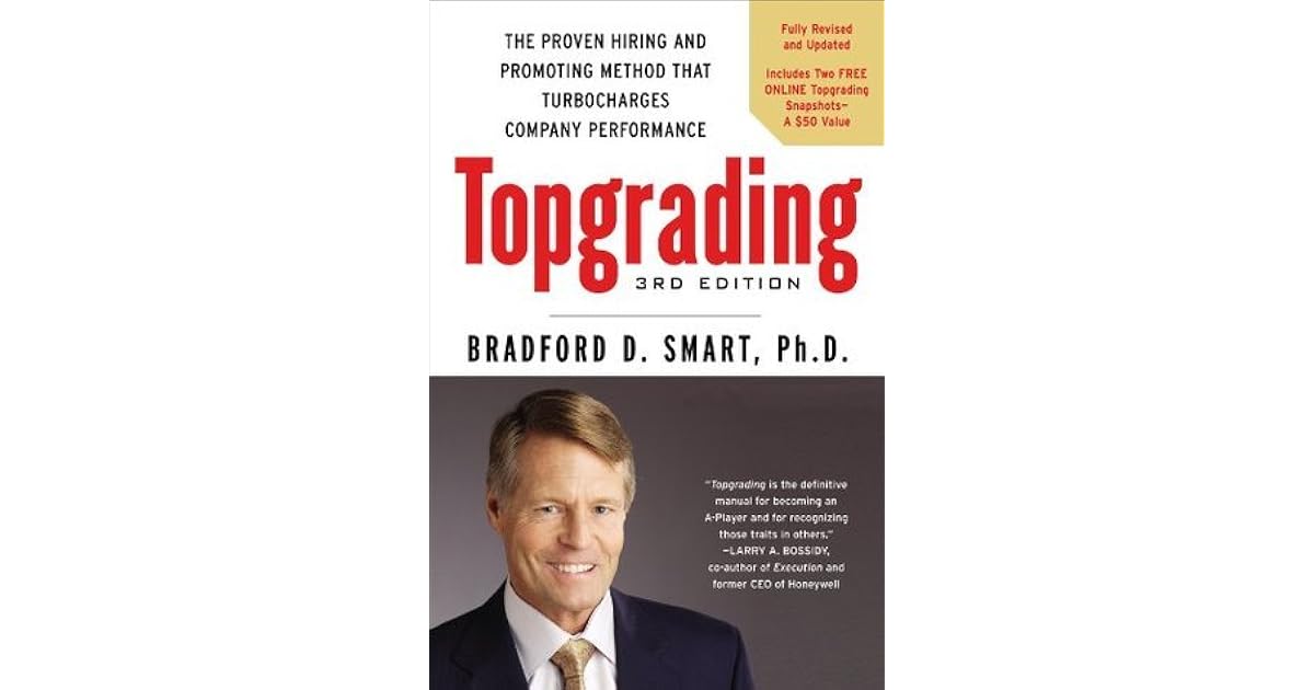 Topgrading: The Proven Hiring and Promoting Method That Turbocharges ...