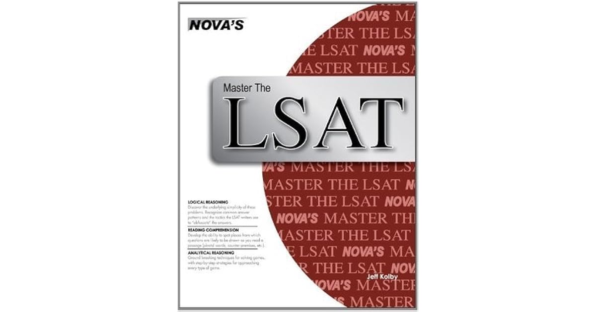 Master The LSAT by Jeff Kolby