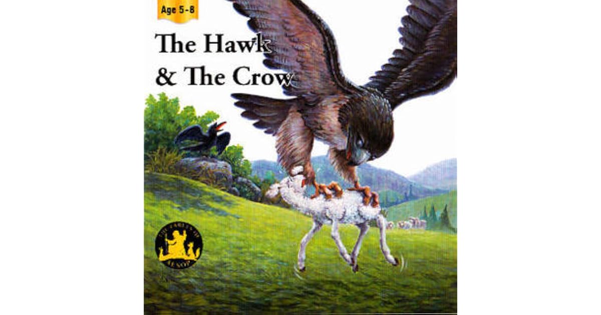 The Hawk and the Crow by Aesop