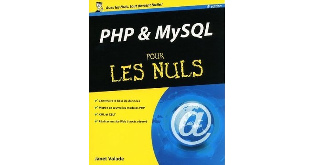 PHP & MySQL pour les Nuls by Janet Valade