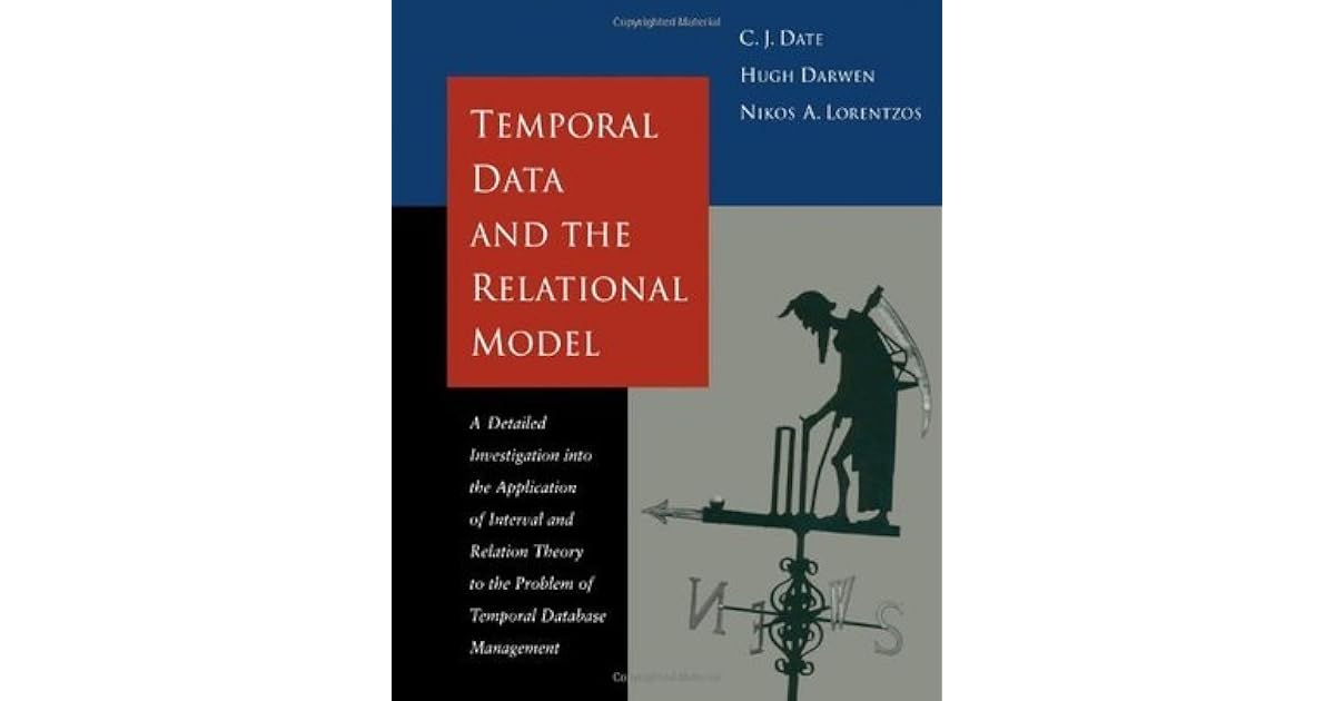 Temporal Data And The Relational Model By C J Date