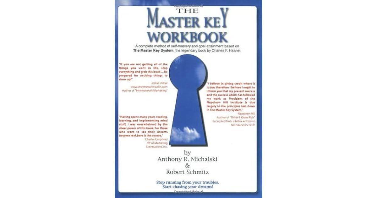 The Master Key Workbook by Anthony R. Michalski