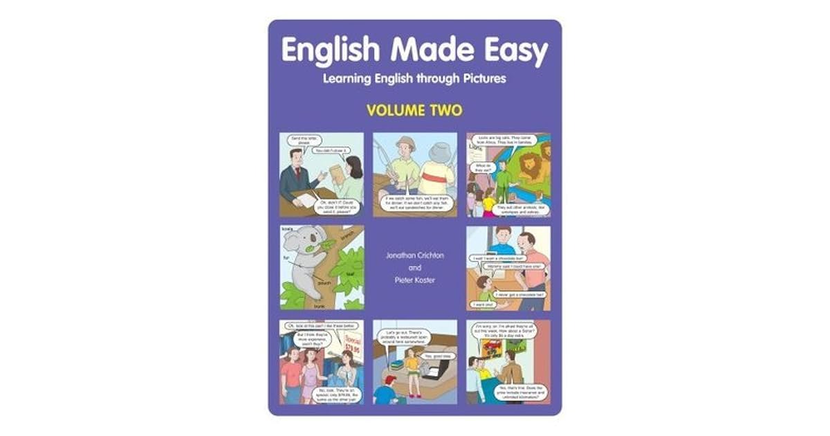English Made Easy Volume Two: Learning English through Pictures by ...
