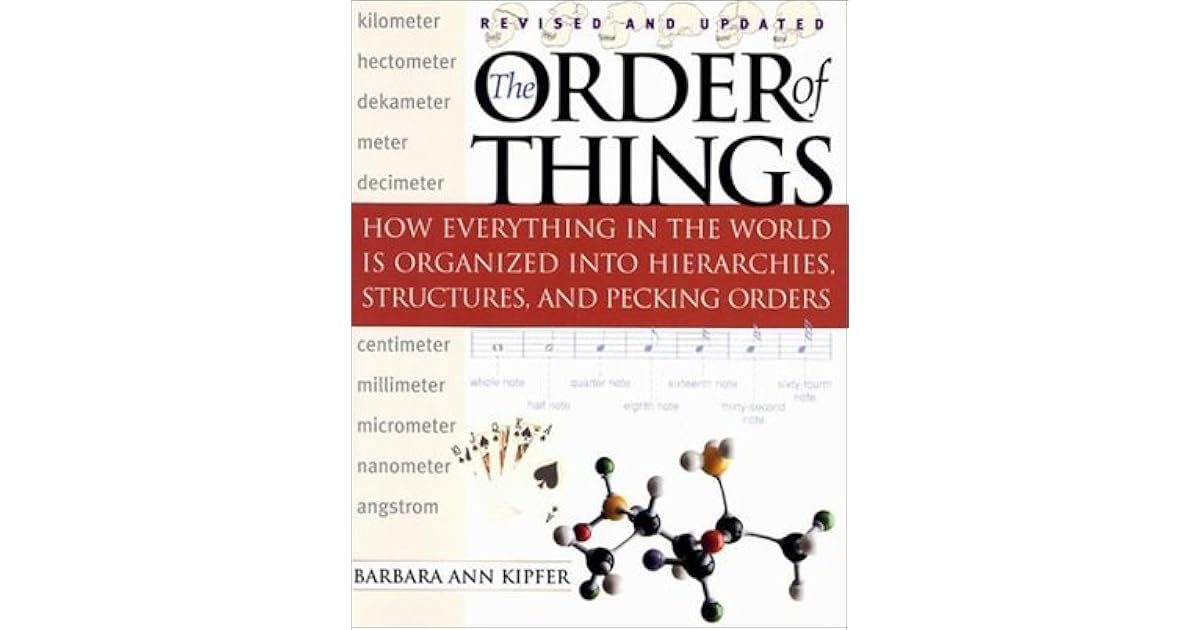 The Order of Things: How Everything in the World Is Organized Into ...