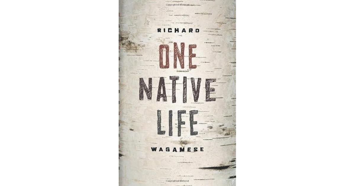 One Native Life by Richard Wagamese
