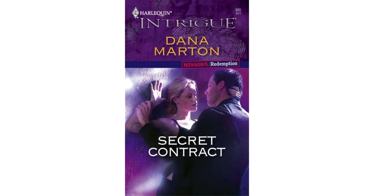 Secret Contract by Dana Marton