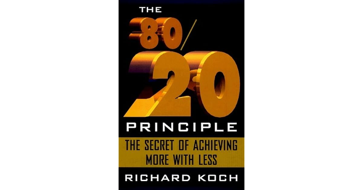 The 80/20 Principle by Richard Koch