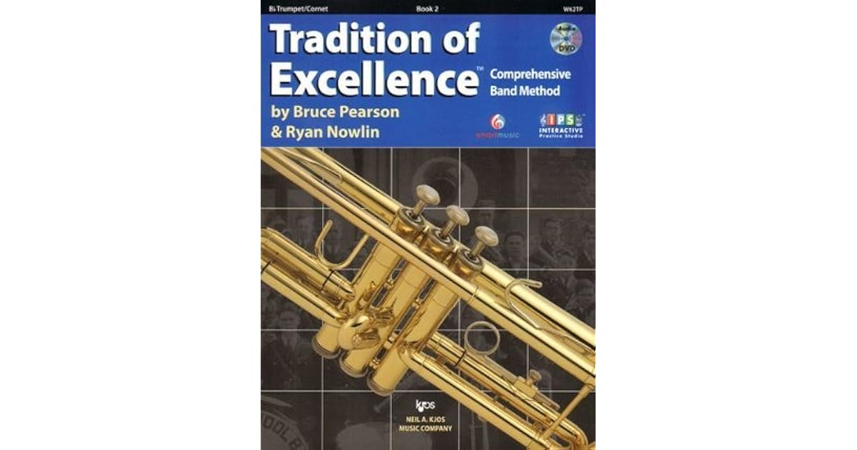 W62TP - Tradition of Excellence Book 2 - Bb Trumpet/Cornet by Bruce ...