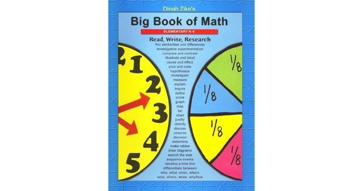 Big Book of Math (Elementary School K-6) by Dinah Zike