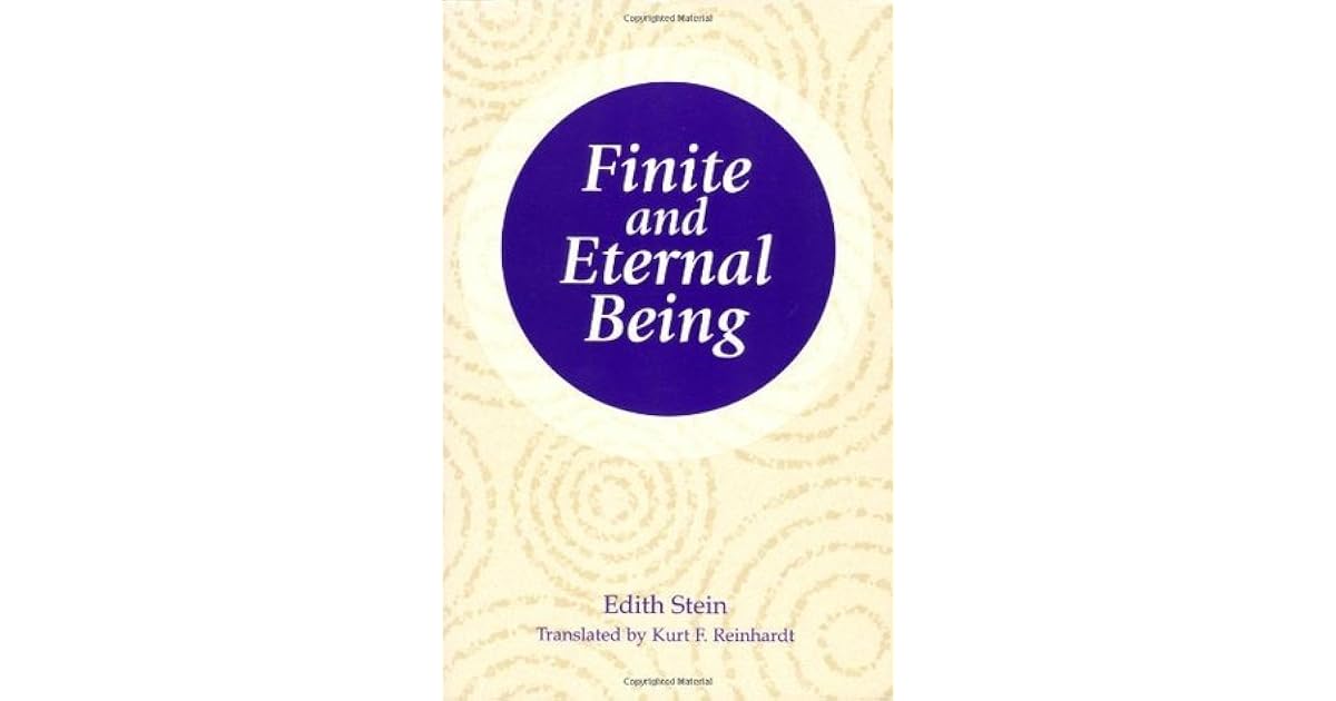 Finite and Eternal Being: An Attempt at an Ascent to the Meaning of ...