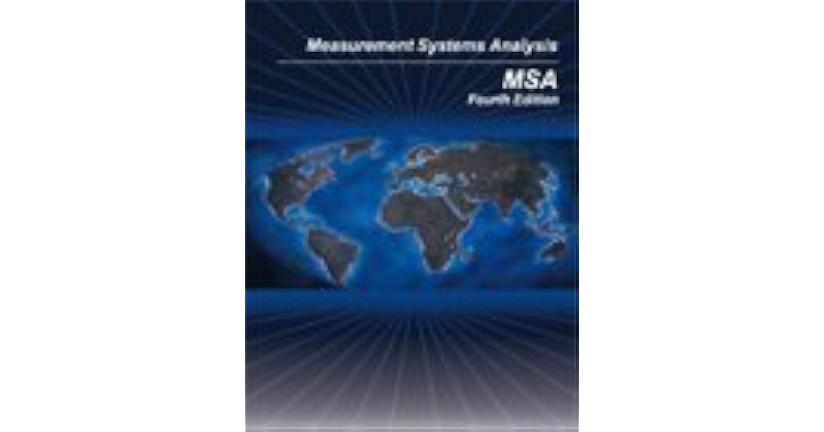 Measurement Systems Analysis by AIAG
