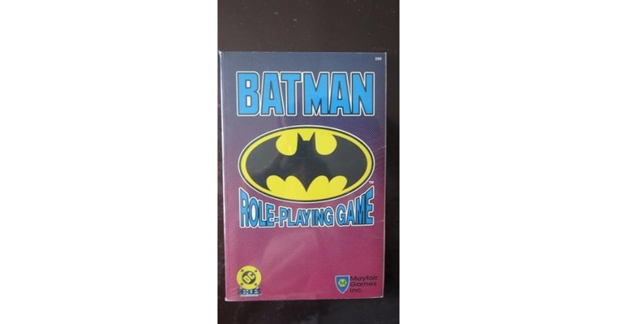 Batman Role-Playing Game by Jack Barker