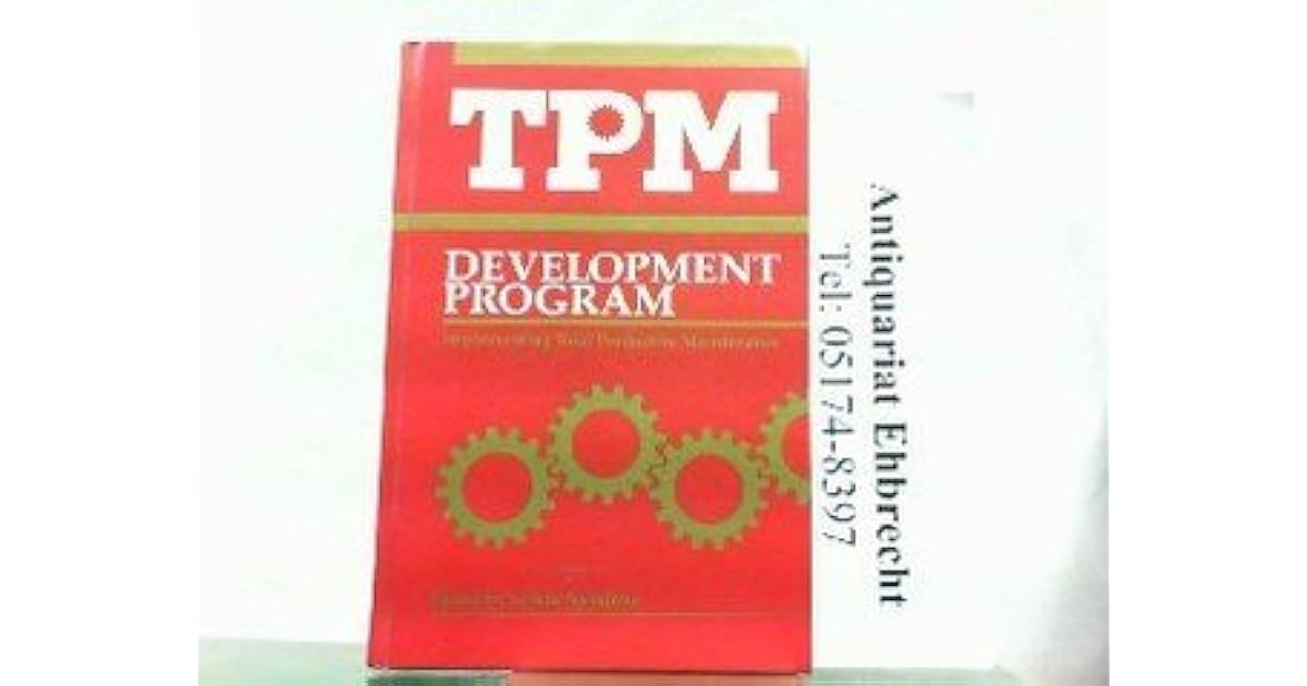 TPM Development Program by Seiichi Nakajima