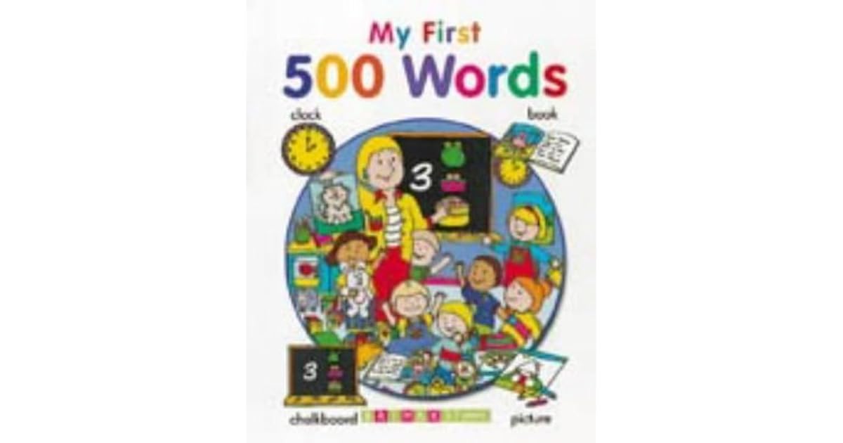 My First 500 Words by Jenny Tulip