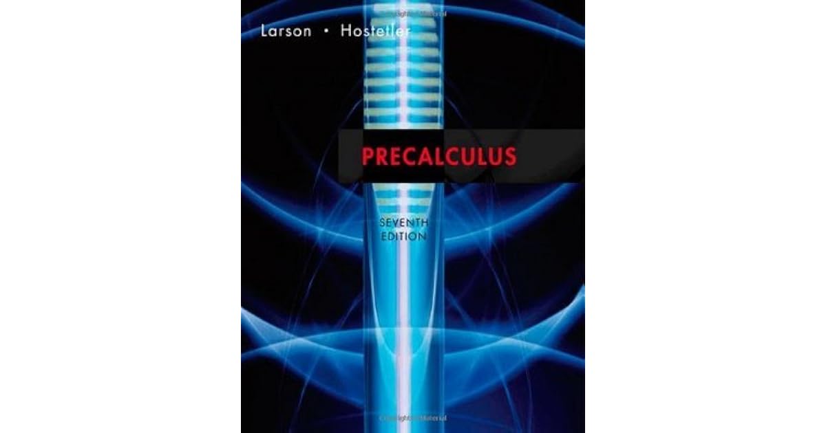 Precalculus by Ron Larson