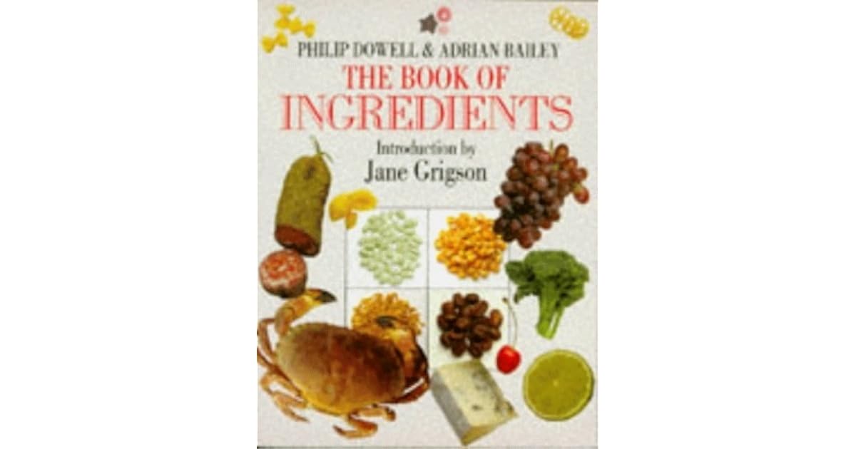 The Book of Ingredients (Mermaid Books) by Adrian Bailey