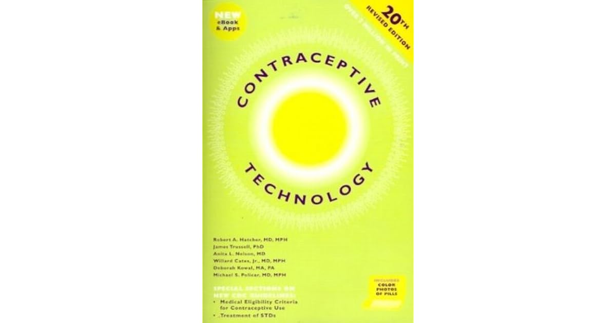 Contraceptive Technology by Robert Anthony Hatcher