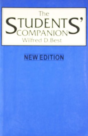 The Students' Companion by Wilfred D. Best Big Cat Series