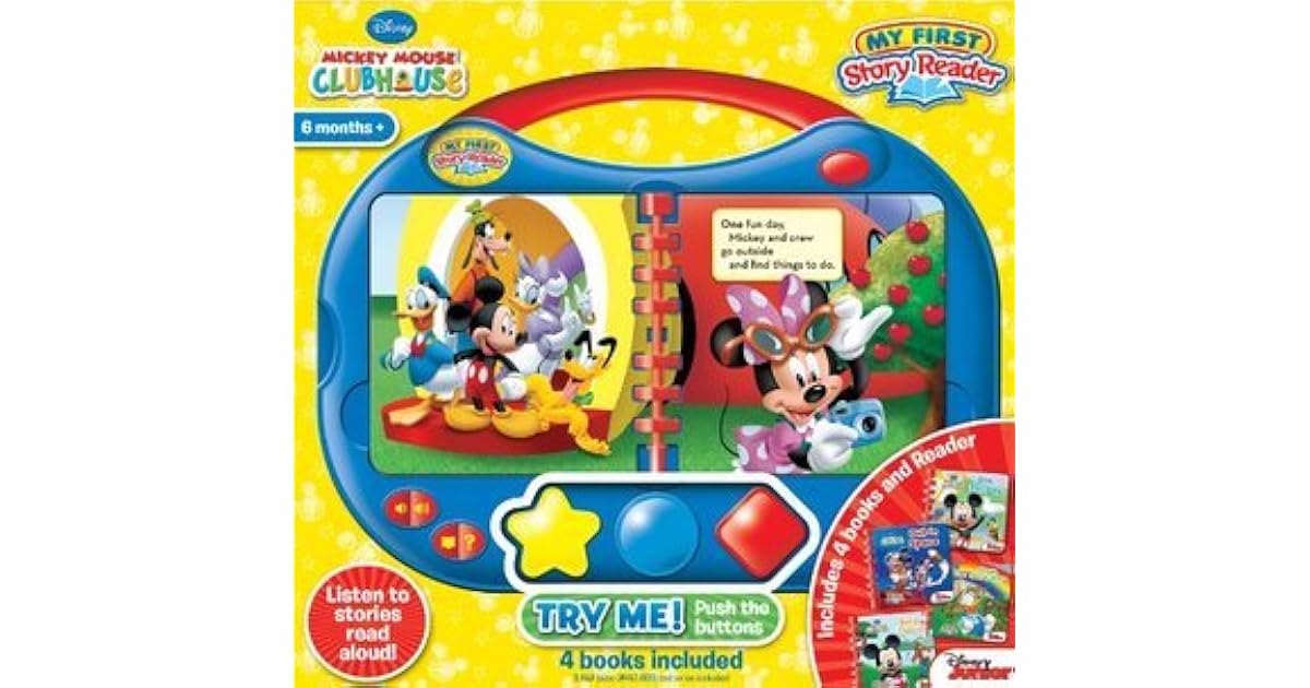 Mickey Mouse Clubhouse: My First Story Reader and 4-Book Library by ...
