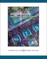 Fundamental Methods of Mathematical Economics by Alpha C. Chiang