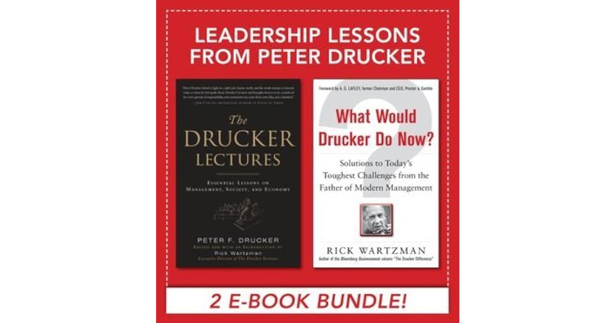 Leadership Lessons from Peter Drucker by Peter F. Drucker
