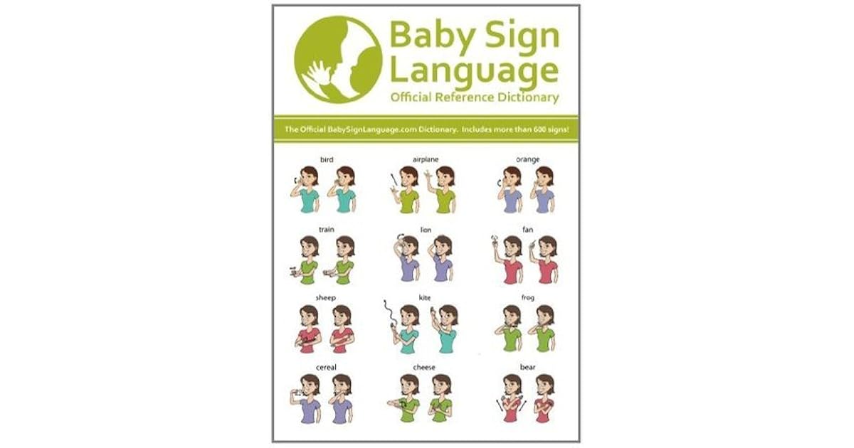 Baby Sign Language Official Reference Dictionary by Lila Retnasaba