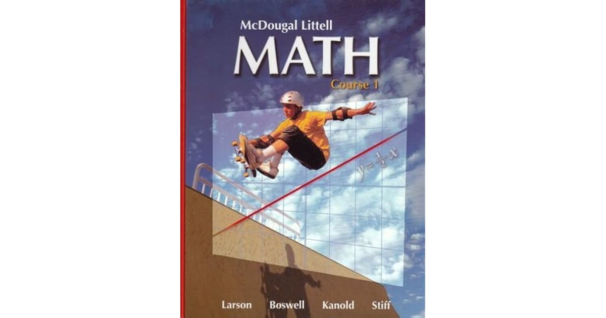 Mc Dougal Littell Math. by Ron Larson