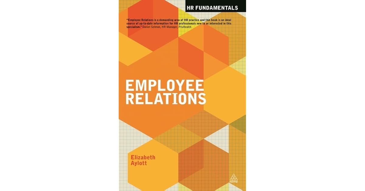 Employee Relations by Elizabeth Aylott