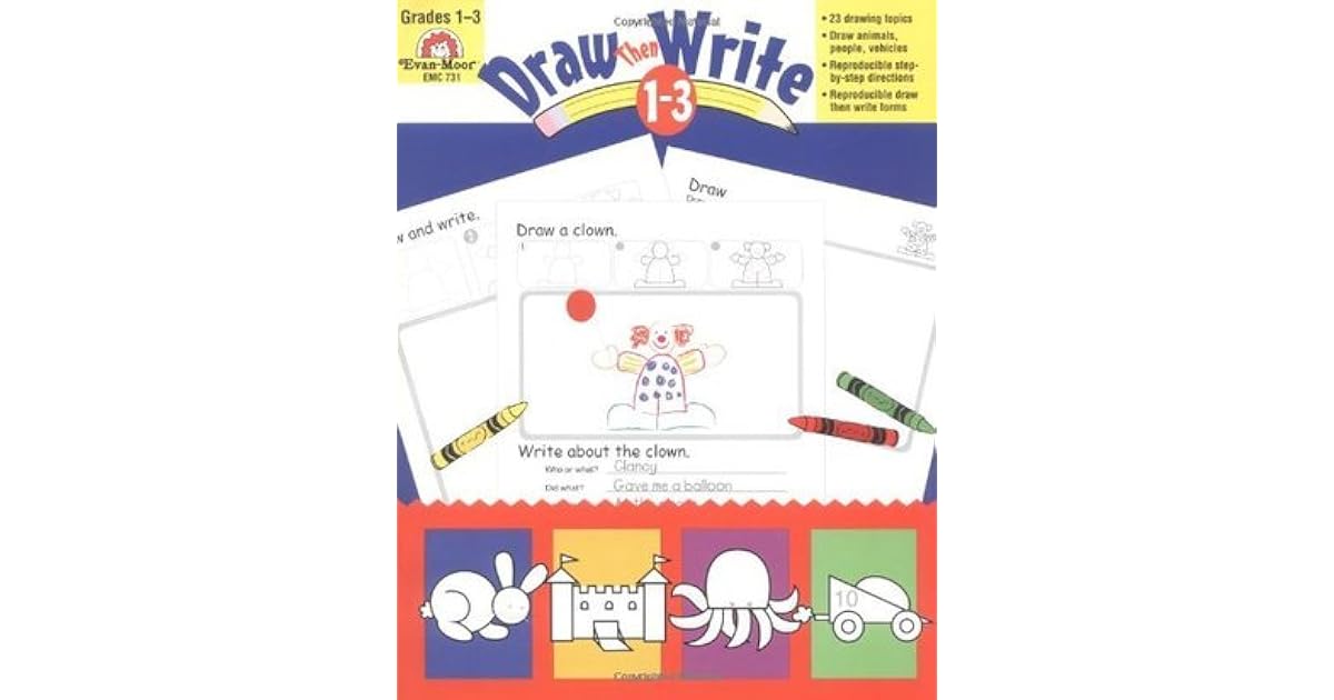 Draw...Then Write Grades 1-3 by Joy Evans