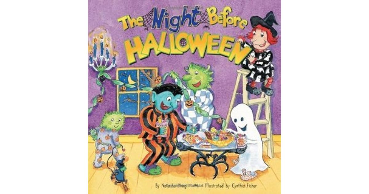 The Night Before Halloween by Natasha Wing