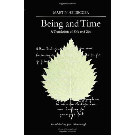 Being and Time by Martin Heidegger — Reviews, Discussion, Bookclubs, Lists