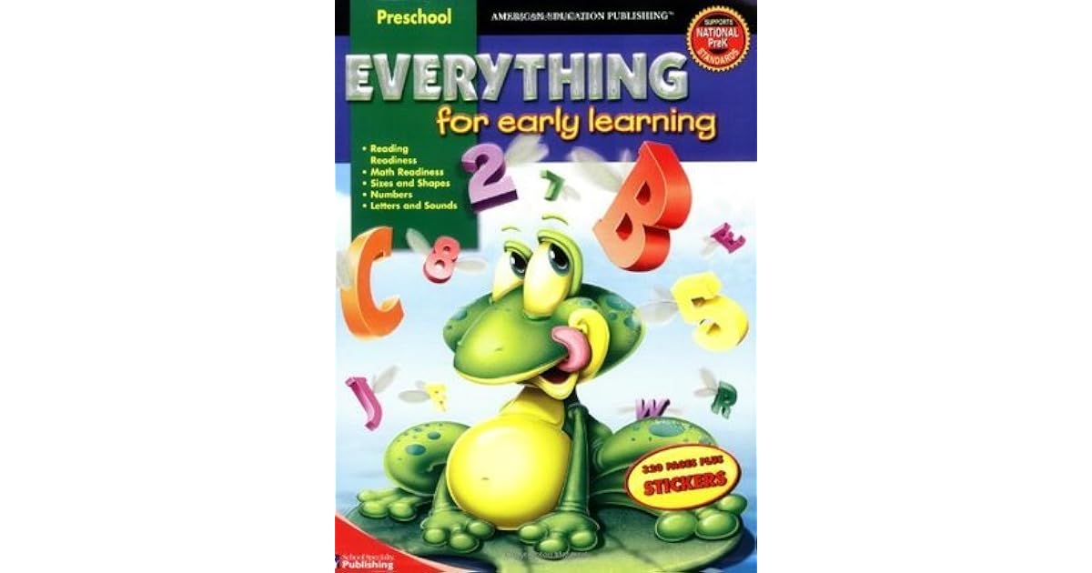 Everything for Early Learning, Grade Preschool by American Education ...