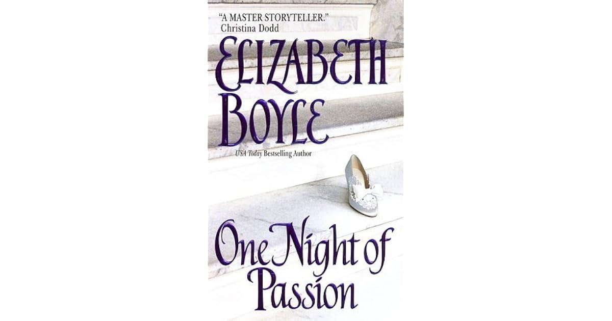 One Night of Passion (Danvers, # 2) by Elizabeth Boyle