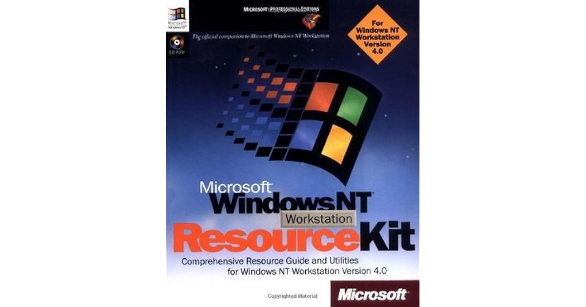 Microsoft Windows NT Workstation Resource Kit by Microsoft Corporation