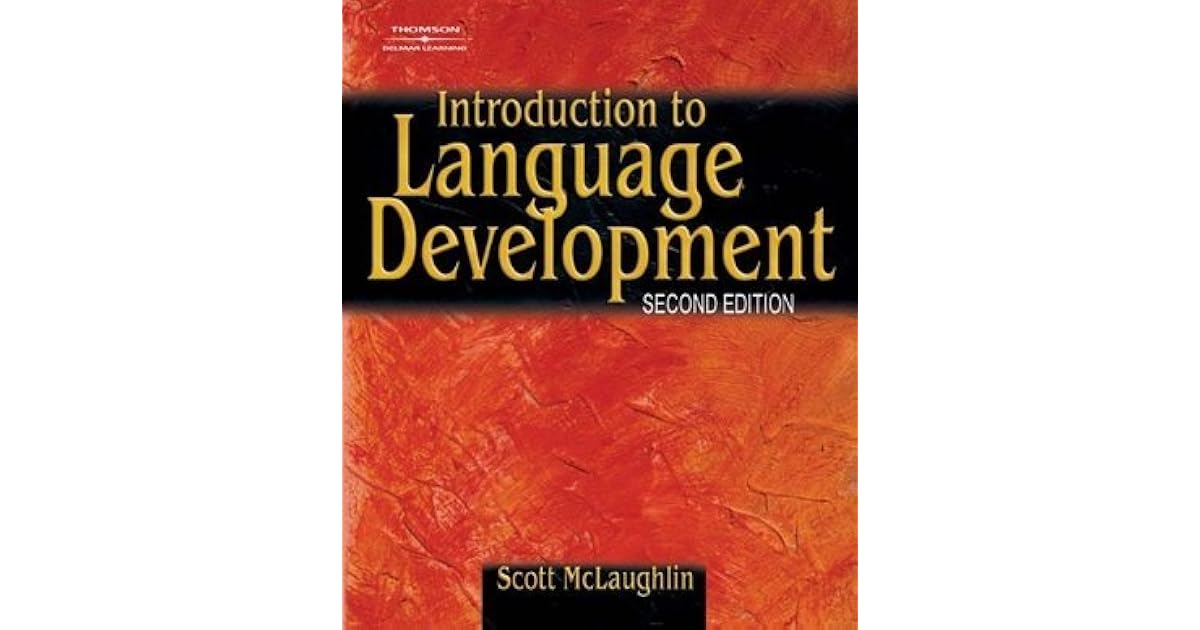 Introduction to Language Development by Scott F. McLaughlin