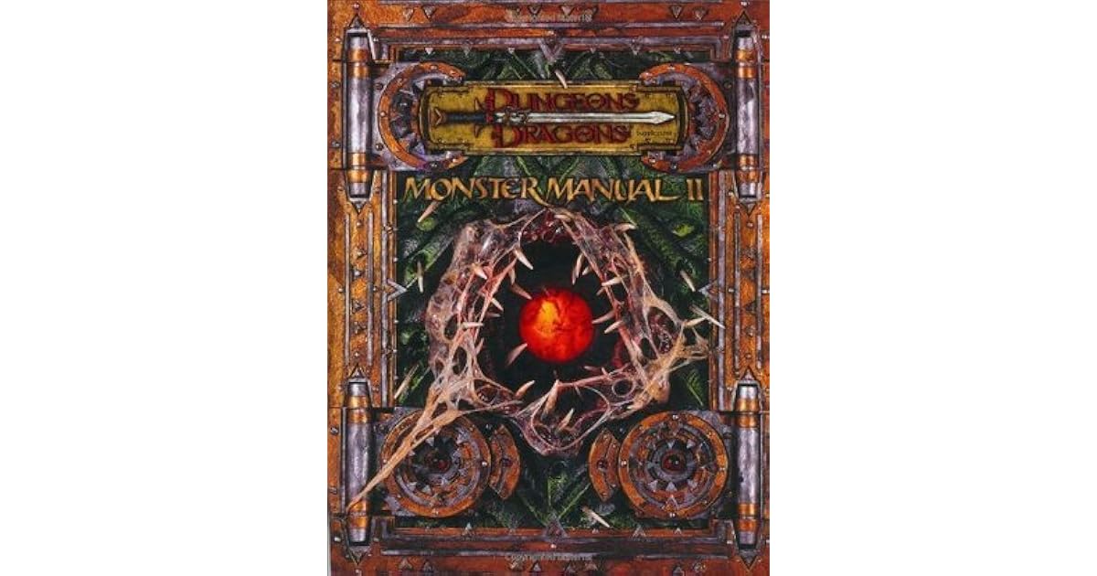 Monster Manual II: Dungeons & Dragons Accessory by Ed Bonny